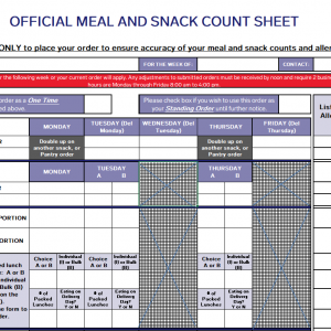 Forms - Wholesome Kids Catering